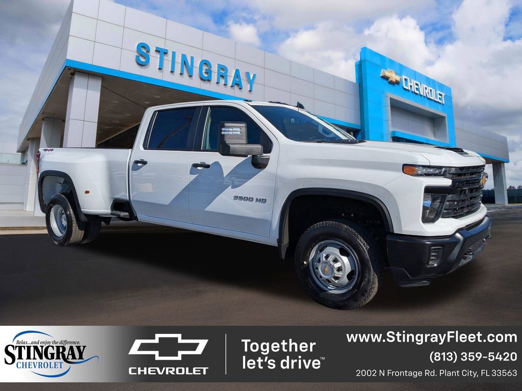 New 2026 Chevrolet Silverado 3500 HD WT DRW Crew Cab in Plant City # ...