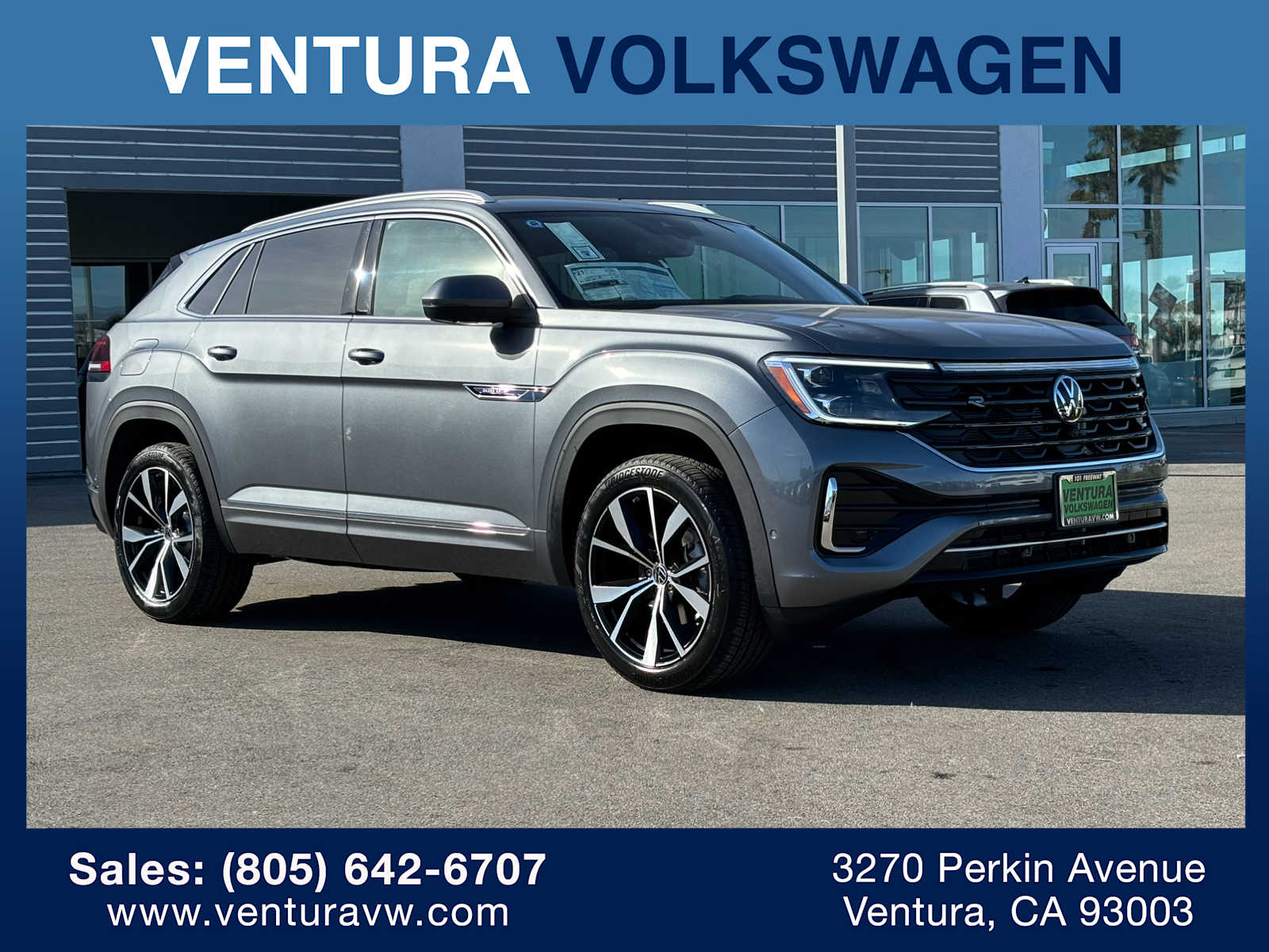 New 2025 Volkswagen Atlas Cross Sport 2.0T SEL Premium R-Line Sport ...