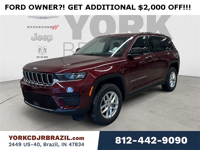 New 2025 Jeep Grand Cherokee Laredo Utility in Crawfordsville #C25019 ...