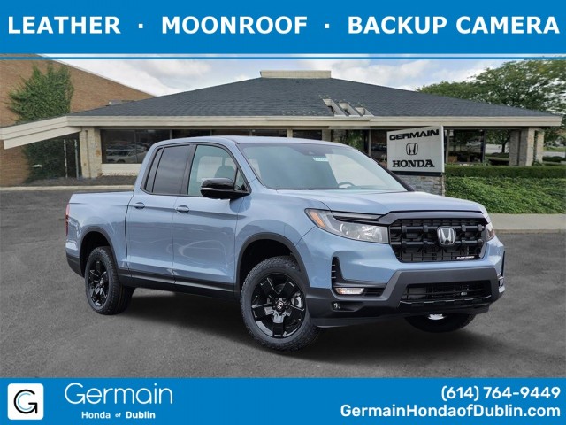 New 2025 Honda Ridgeline Black Edition 4D Crew Cab for Sale #H251386 | Germain Honda of Dublin