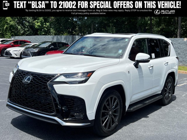 New 2025 Lexus LX 600 F SPORT HANDLING Sport Utility in Union City #4077890 | Butler Lexus of ...