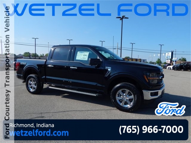 New 2024 Ford F-150 XLT 4D SuperCrew in Richmond #F34021 | Wetzel Auto