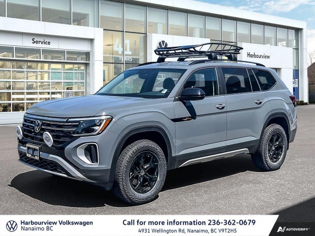 New 2024 Volkswagen Atlas Peak Edition w/Off-Road Package Sport Utility in Nanaimo #AQ177 ...