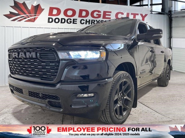 New 2025 Ram 1500 Sport Crew Cab in Saskatoon #J8003 | Dodge City ...