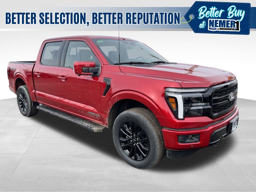 New 2025 Ford F-150 LARIAT® SuperCrew® in Queensbury #8297N | Nemer Ford