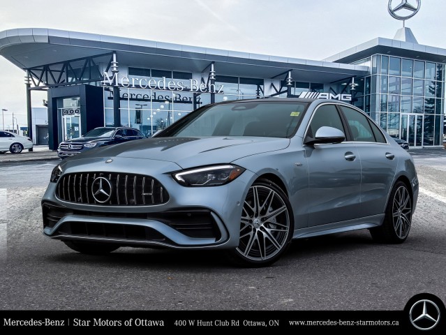 New 2024 Mercedes-Benz C43 AMG® 4MATIC® Sedan 4-Door Sedan in Ottawa ...