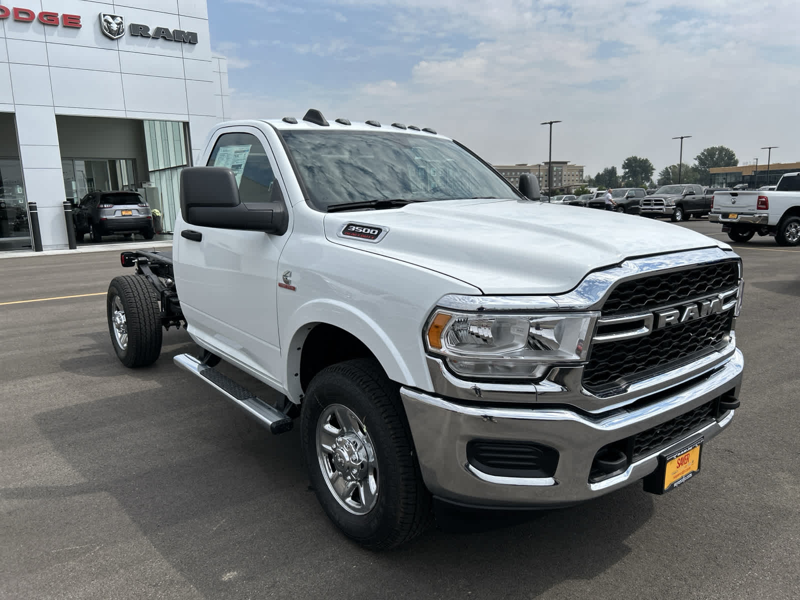 New 2024 Ram 3500 Chassis Cab Tradesman Regular Cab Chassis-Cab in #R339787 | Sayer Auto Group
