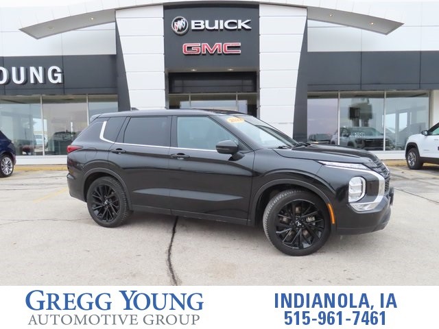 Used 2022 Mitsubishi Outlander Black Edition 4D Sport Utility Black ...