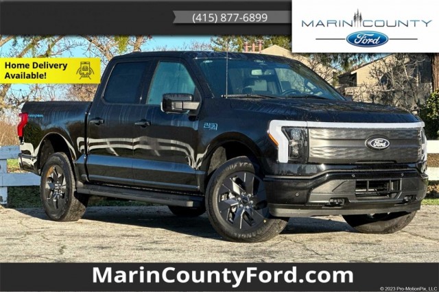 New 2024 Ford F-150 Lightning LARIAT® SuperCrew® in Novato #3809354X ...