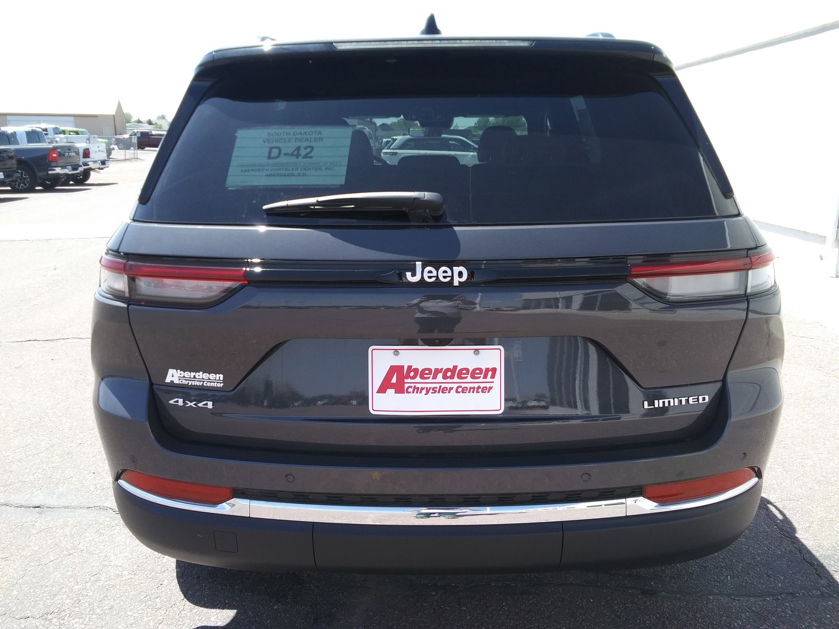 New 2025 Jeep Grand Cherokee Limited Utility for Sale #59826 | Aberdeen Chrysler Center