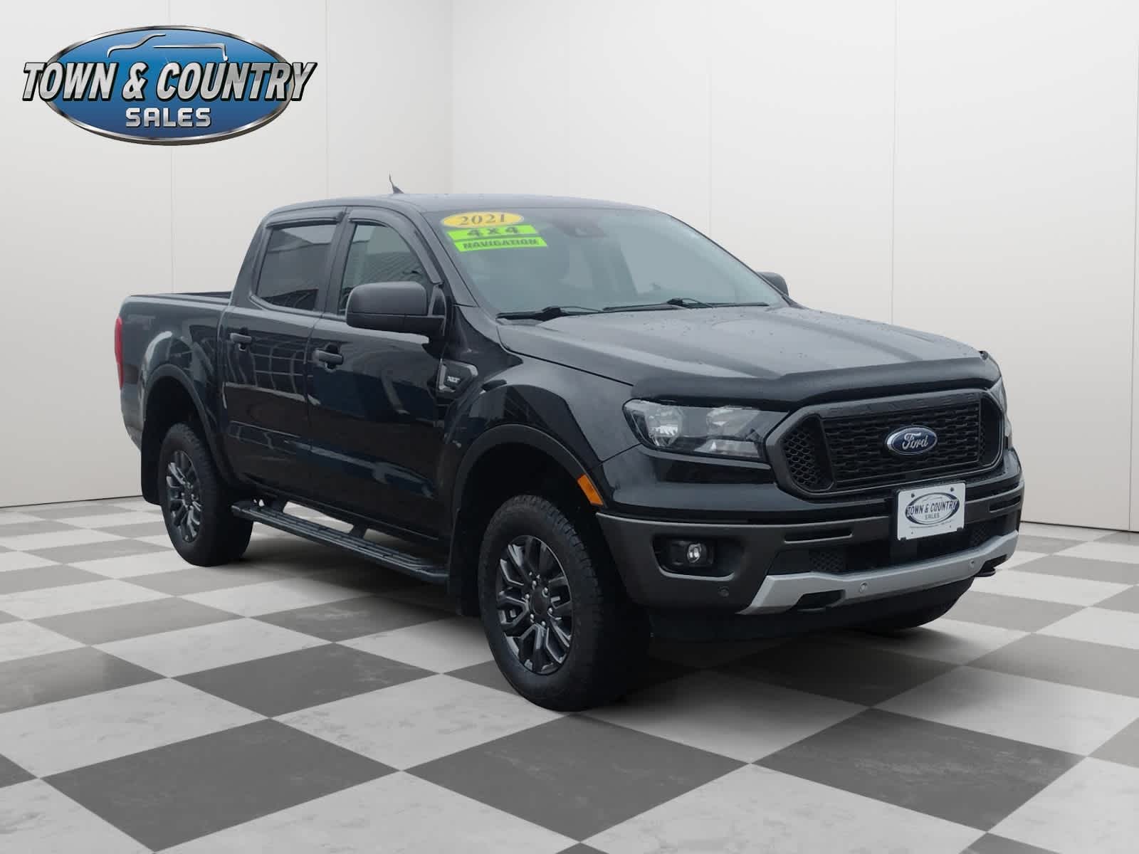 Certified Pre-Owned 2021 Ford Ranger XLT 4 Door Crew Cab Short Bed ...