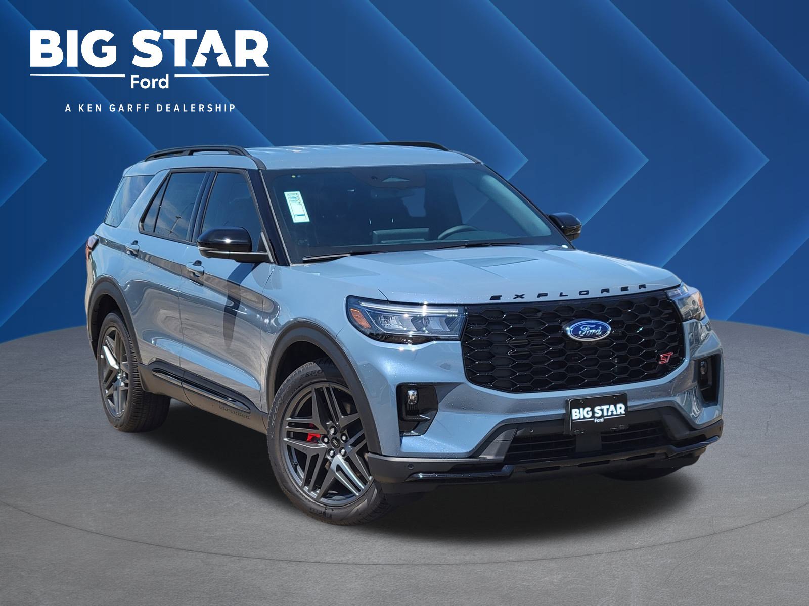 New 2025 Ford Explorer ST Sport Utility in Manvel #SGB58913 | Big Star Ford