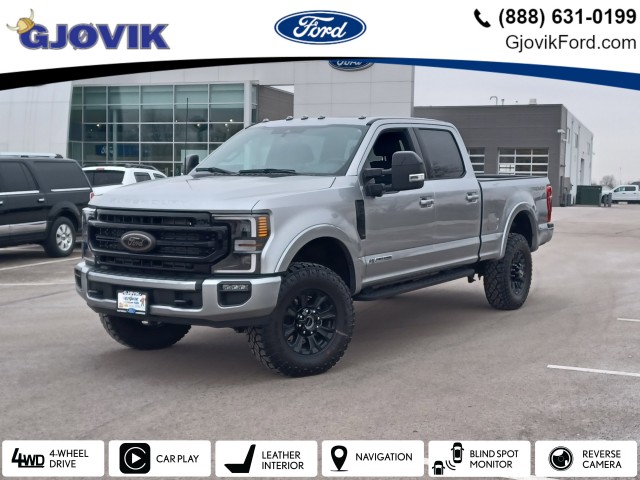 New 2022 Iconic Silver Ford Super Duty F-350 LARIAT Crew Cab For Sale ...