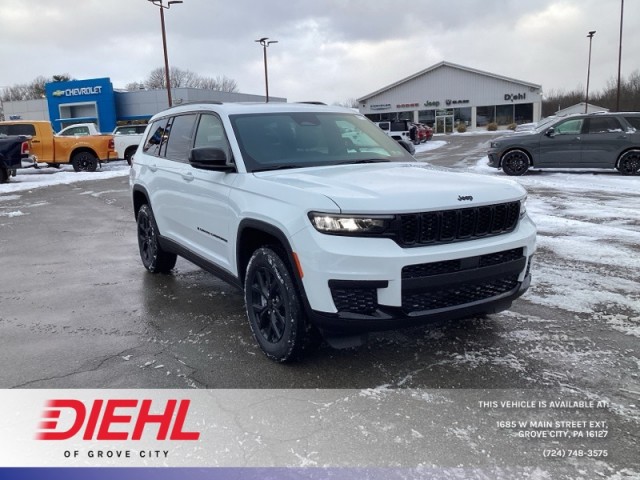 New 2025 Jeep Grand Cherokee L Altitude X Utility in Butler #25GJ2137 | Diehl CDJR of Butler