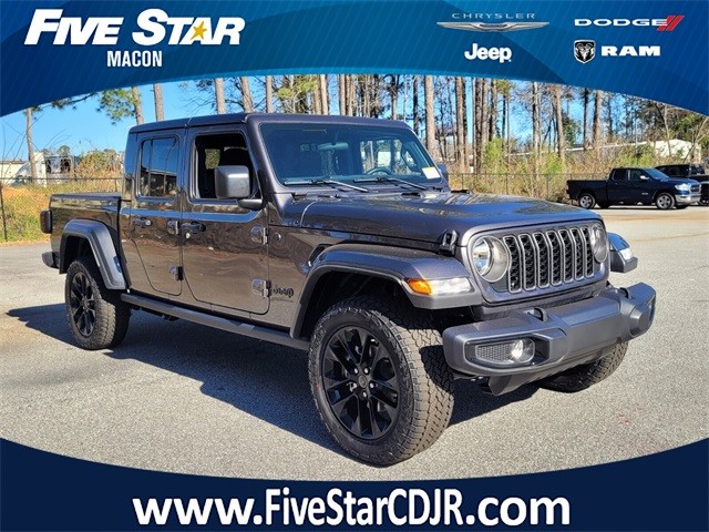 New 2025 Jeep Gladiator Nighthawk Crew Cab in Macon #SL511904 | Five Star Chrysler Dodge Jeep ...