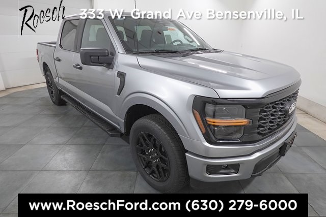 New 2025 Ford F-150 STX SuperCrew® in Bensenville #25-4387 | Roesch Ford