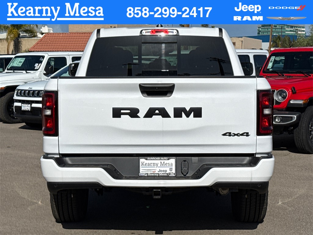 New 2025 RAM 1500 Tradesman Crew Cab in San Diego #250203 | Kearny Mesa Chrysler Dodge Jeep Ram