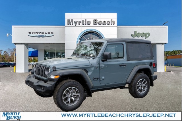 New 2025 Jeep Wrangler Sport S Sport Utility in Myrtle Beach #S3527 | Myrtle Beach Chrysler Jeep