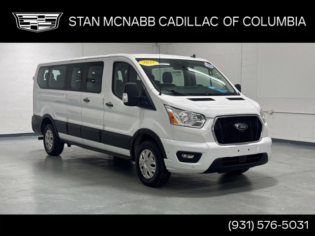 Pre-Owned 2021 Ford Transit Wagon T-350 Low Roof Slide XLT 3.5L V6 15 ...