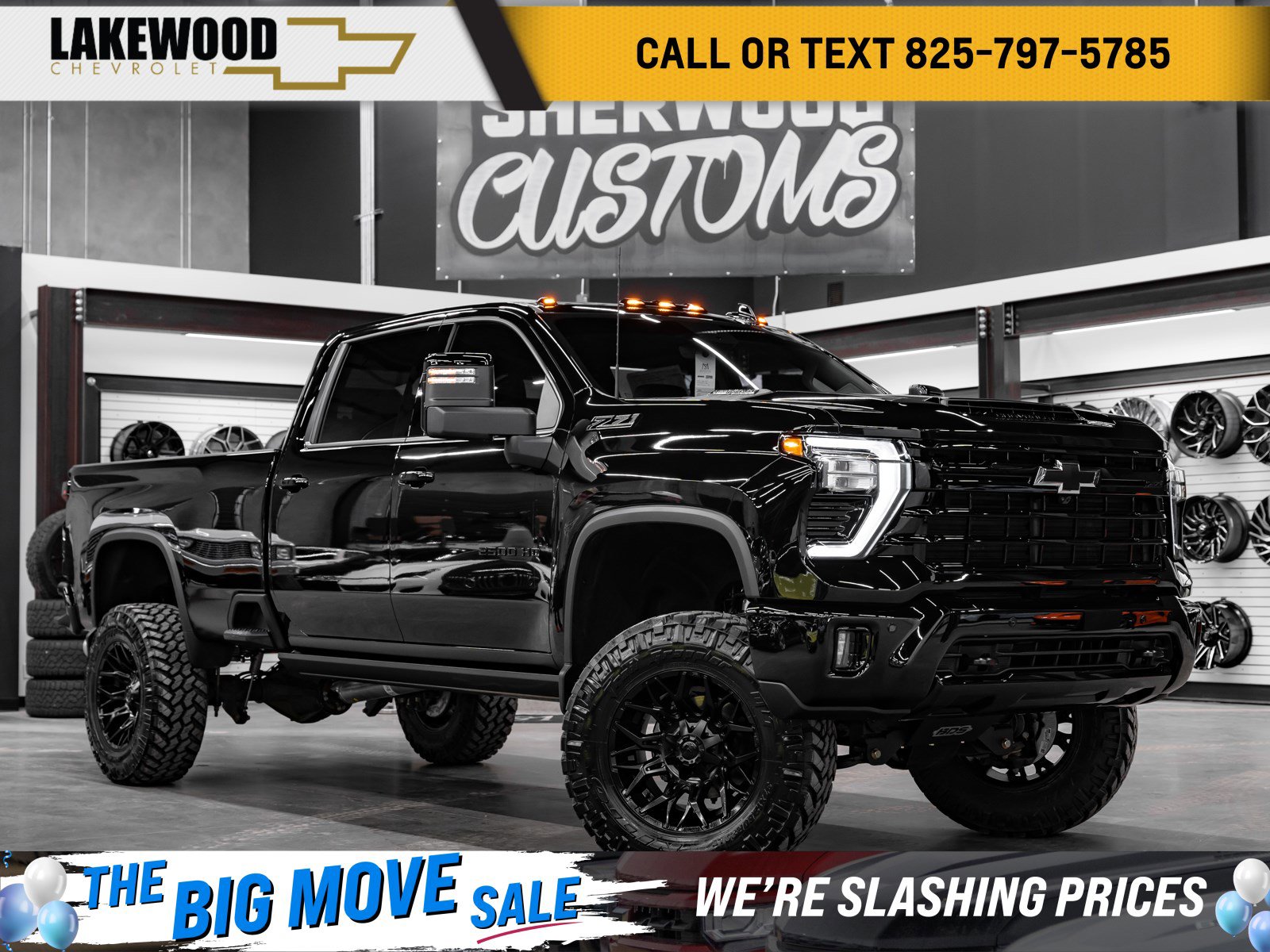 Chevy Silverado Lifted Black