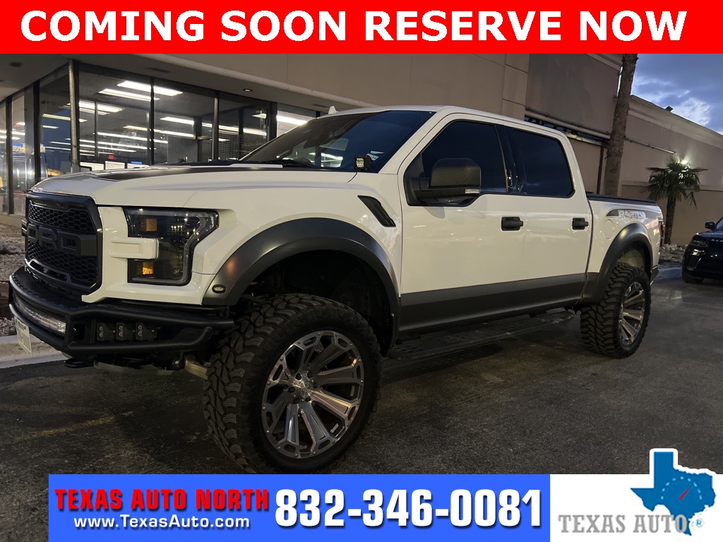 Ford Raptor White Lifted