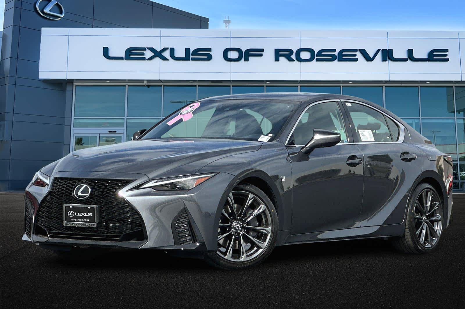 New 2024 Lexus IS 350 F SPORT 4-DOOR SEDAN in Roseville # | Lexus of ...