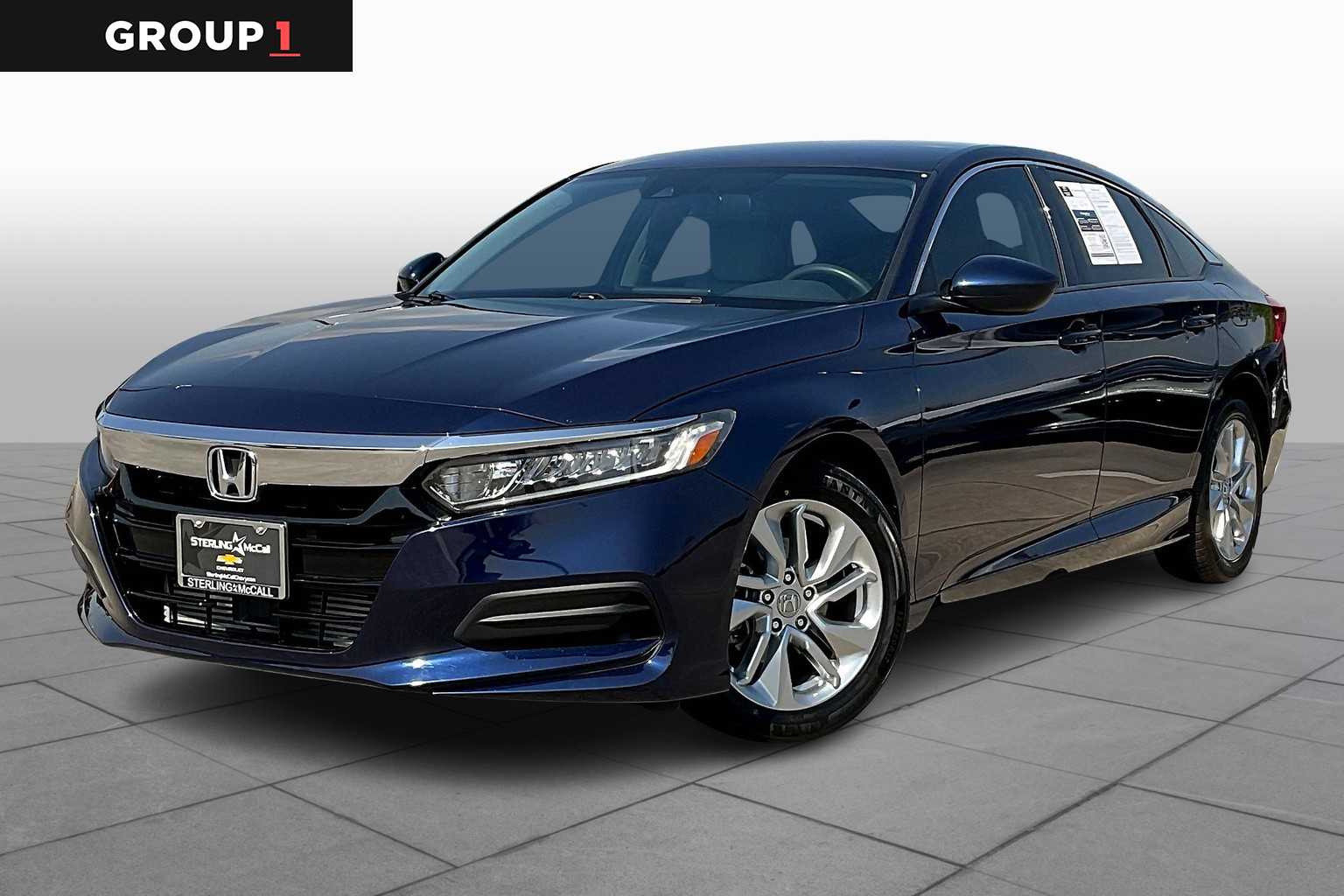 Pre-Owned 2018 Honda Accord LX 1.5T 4dr Car in Kingwood #JA247458 | Sterling McCall Honda