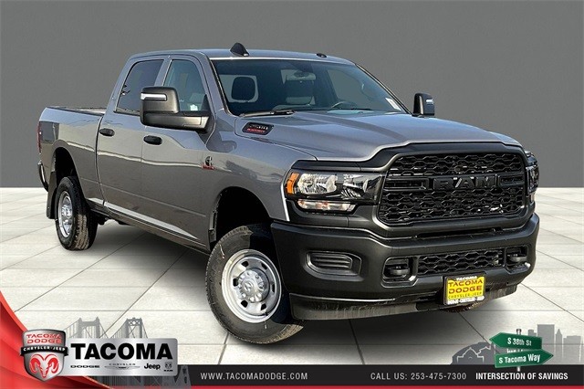New 2024 RAM 2500 Tradesman Crew Cab in Tacoma #RG390148 | Tacoma Dodge Chrysler Jeep Ram