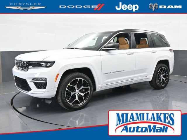 New 2025 Jeep Grand Cherokee Summit 4D Sport Utility in Miami Lakes # ...