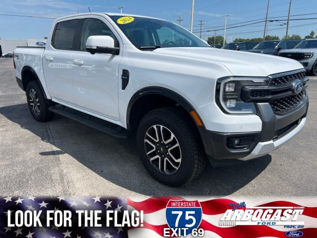 Pre-Owned 2024 Ford Ranger Lariat 4 Door Crew Cab Short Bed Truck in Troy #V17116T | Dave ...