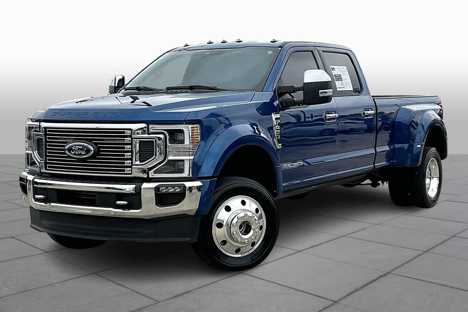 Pre-Owned 2022 Ford Super Duty F-450 DRW LARIAT 4WD Crew Cab 8 Box Crew Cab Pickup in Houston # ...