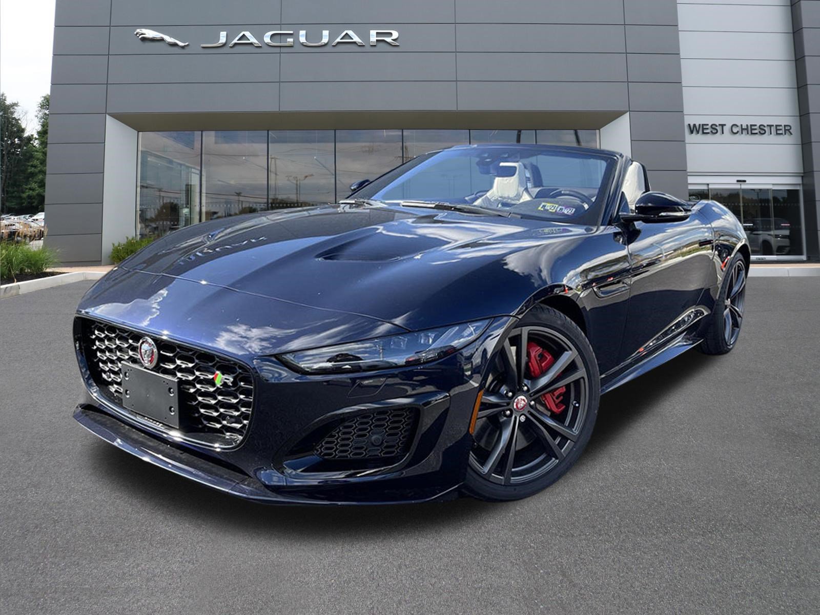 Jaguar F Type Convertible Blue