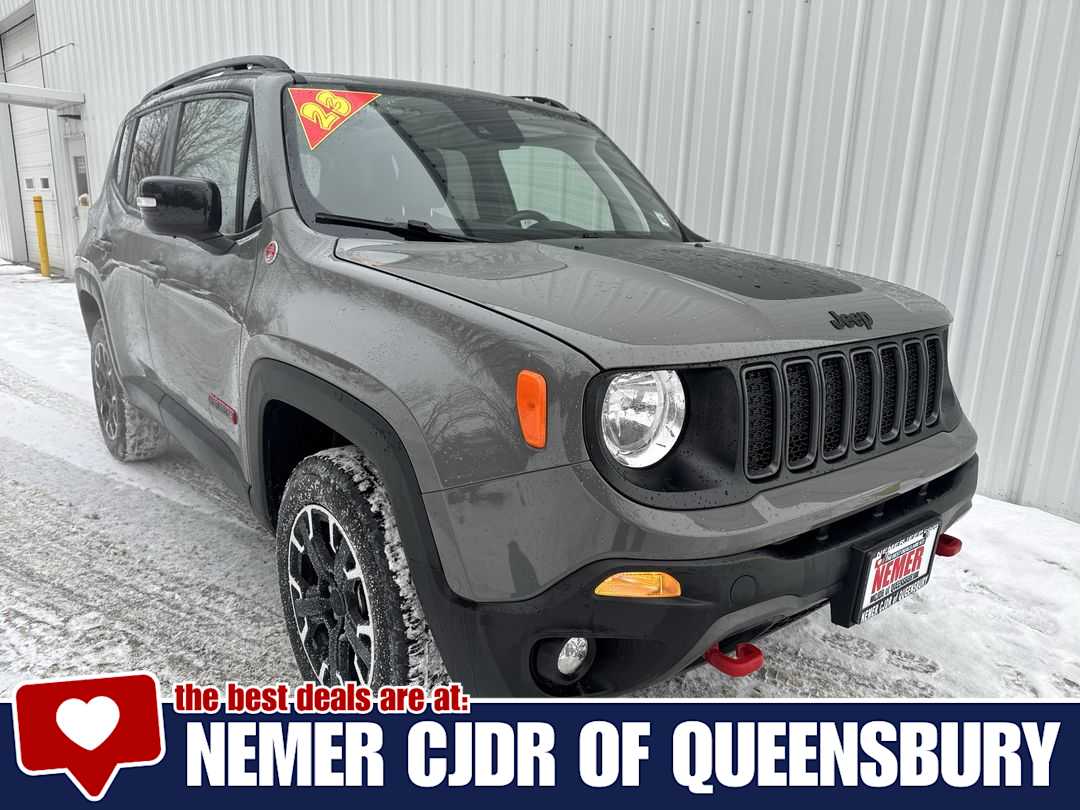 Pre-Owned 2023 Jeep Renegade Trailhawk Sport Utility in Queensbury ...