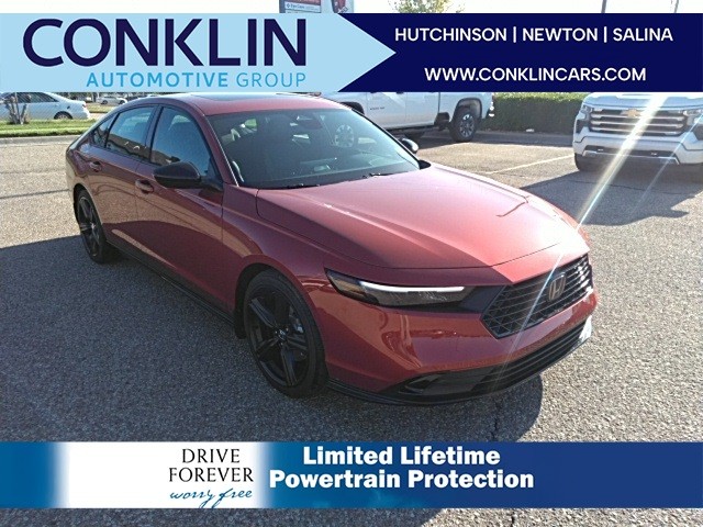 New 2025 Honda Accord Hybrid Sport-L 4D Sedan in Hutchinson #SH9186 ...