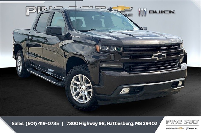 Pre-Owned 2020 Chevrolet Silverado 1500 RST 4D Crew Cab in Hattiesburg ...