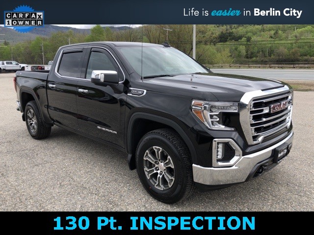 Pre-Owned 2021 GMC Sierra 1500 SLT 4D Crew Cab in Gorham #CG180118A | Berlin City Ford