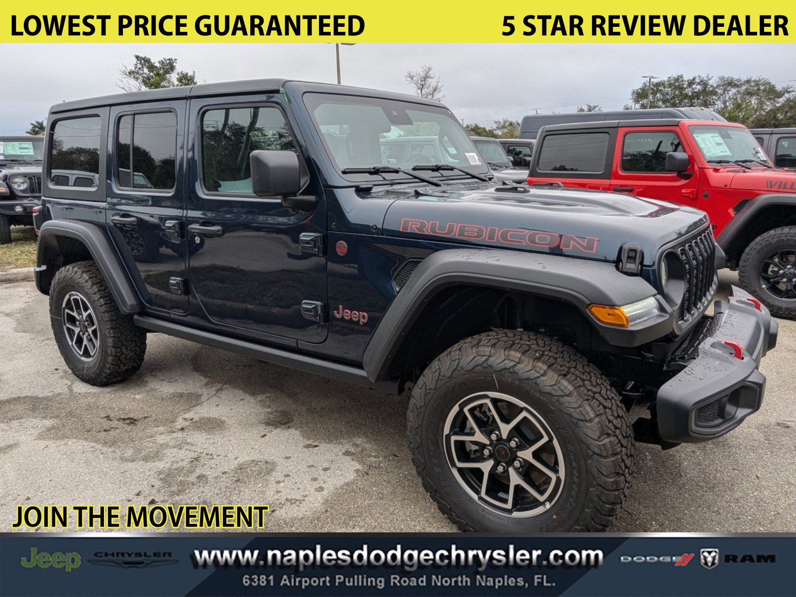 New 2025 Jeep Wrangler Rubicon Utility in Naples #W517229 | Naples ...