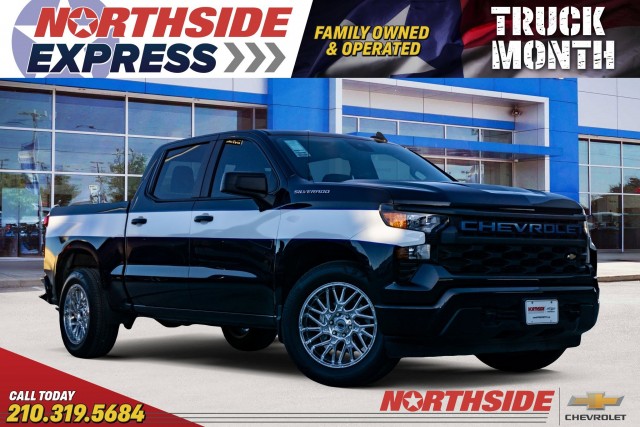 Pre-Owned 2023 Chevrolet Silverado 1500 Custom 4D Crew Cab in San ...