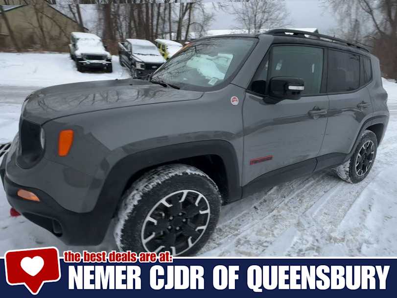 Pre-Owned 2023 Jeep Renegade Trailhawk Sport Utility in Queensbury ...
