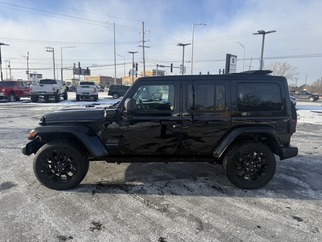 Pre-Owned 2025 Jeep Wrangler Sahara 4xe 4D Sport Utility in Tinley Park ...