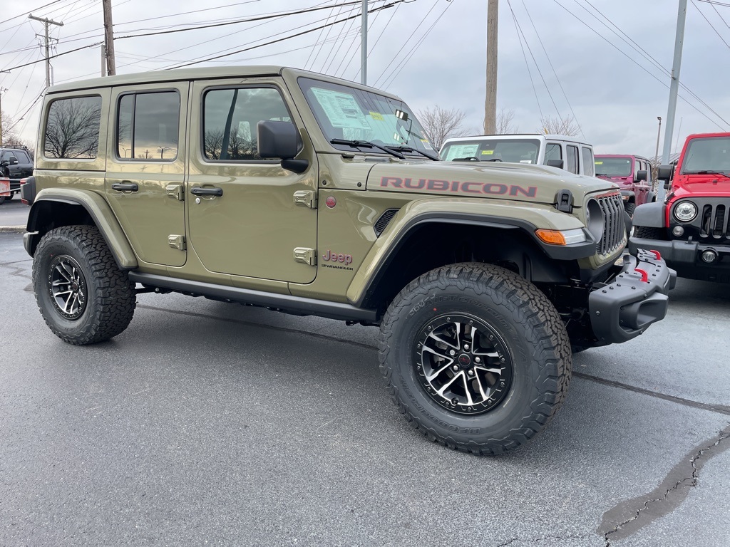 New 2025 Jeep Wrangler Rubicon X Utility in Louisville #W4573 | Cross Chrysler Jeep FIAT