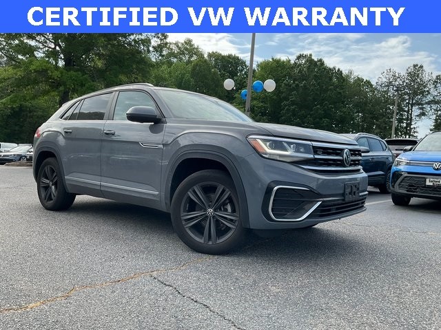 Pre-Owned 2021 Volkswagen Atlas Cross Sport 3.6L V6 SE w/Technology R ...