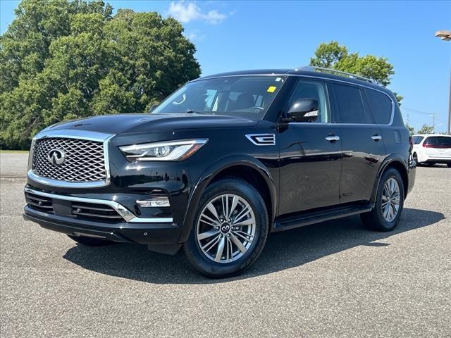 Pre-Owned 2021 INFINITI QX80 LUXE Sport Utility in Columbia #RS3354 | Land Rover Columbia