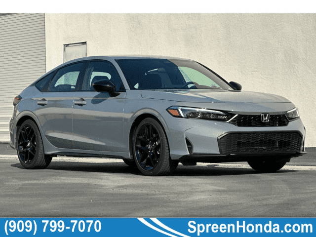 New 2025 Honda Civic Sport Hatchback in Corona #251503 | Spreen Honda ...