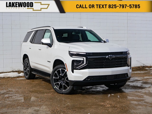 New 2025 Chevrolet Tahoe RST Sport Utility in Edmonton #25TH4863 ...
