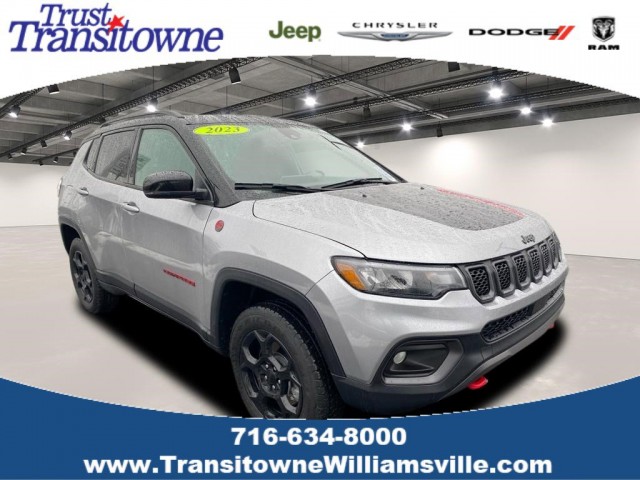 Pre-Owned 2023 Jeep Compass Trailhawk Sport Utility in Elma #D11031P | Transitowne Jeep Chrysler ...