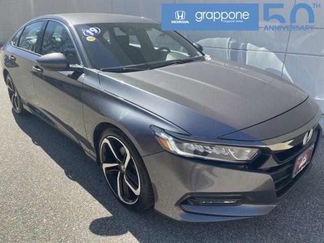 Certified Pre-Owned 2019 Honda Accord Sport 4D Sedan in Bow #HZP7263 | Grappone Honda