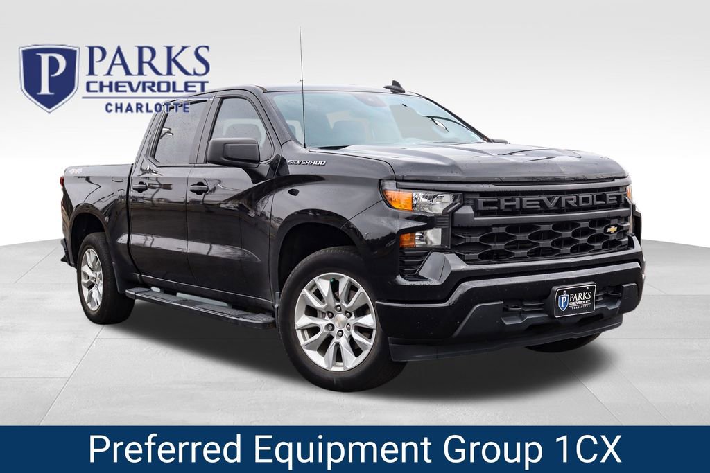 Certified Pre-Owned 2023 Chevrolet Silverado 1500 Custom Crew Cab in ...
