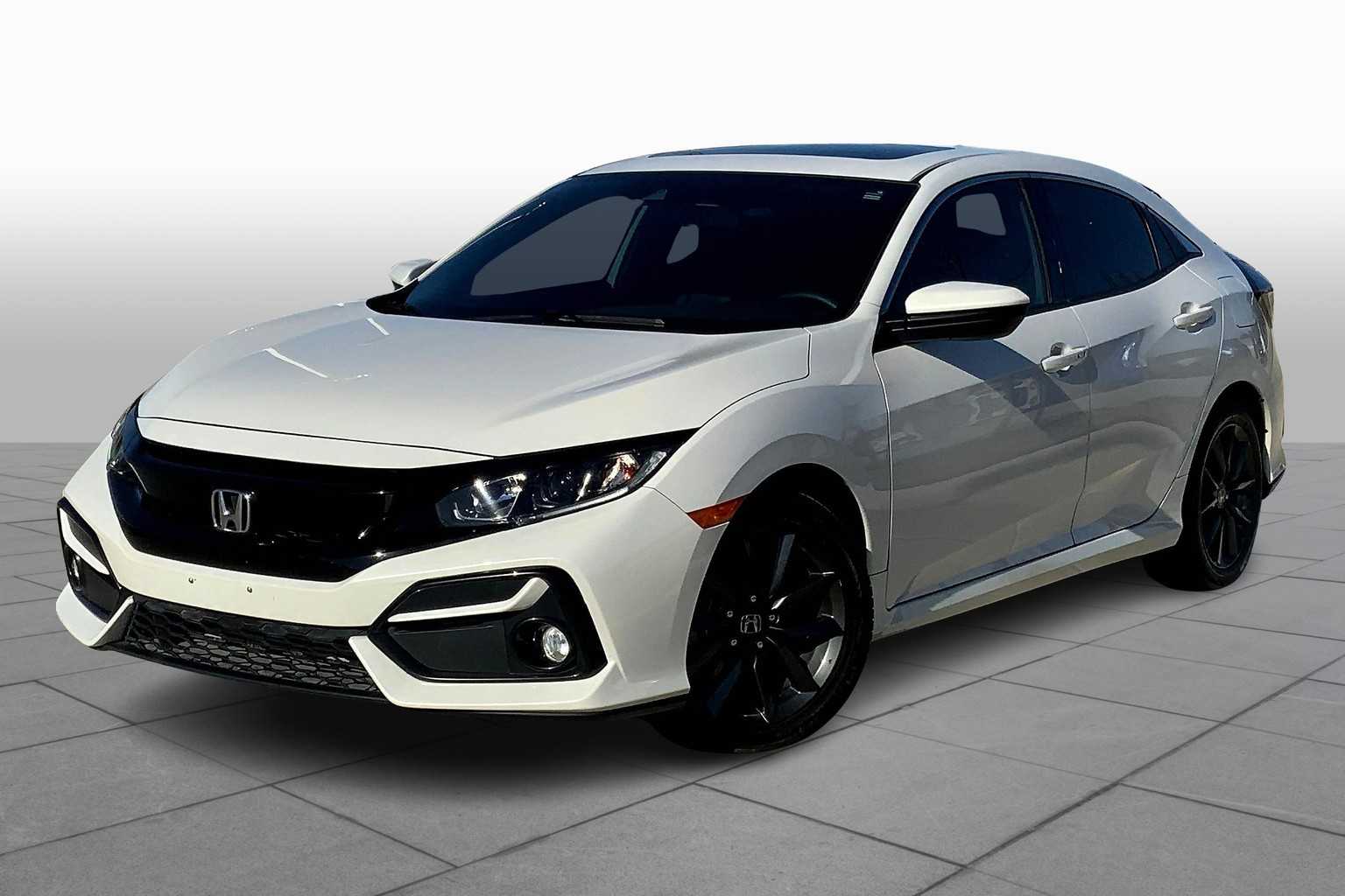 Pre-Owned 2021 Honda Civic Hatchback EX Hatchback in Stafford #MU424447 ...