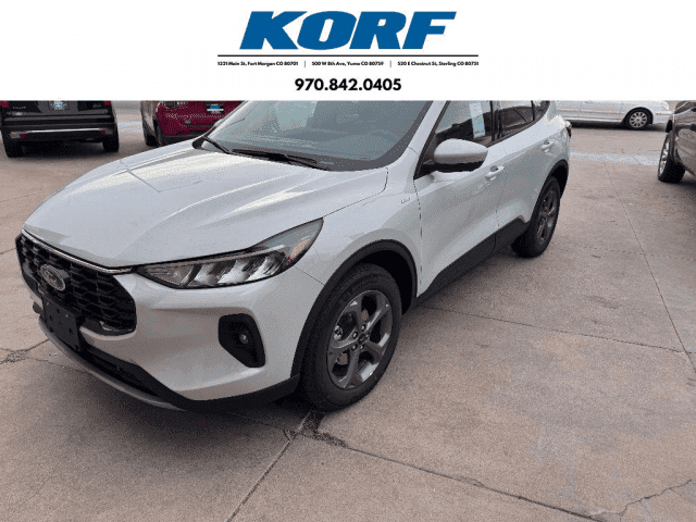 New 2025 Ford Escape ST-Line Select Hybrid in Brush #F5011 | Korf Ford